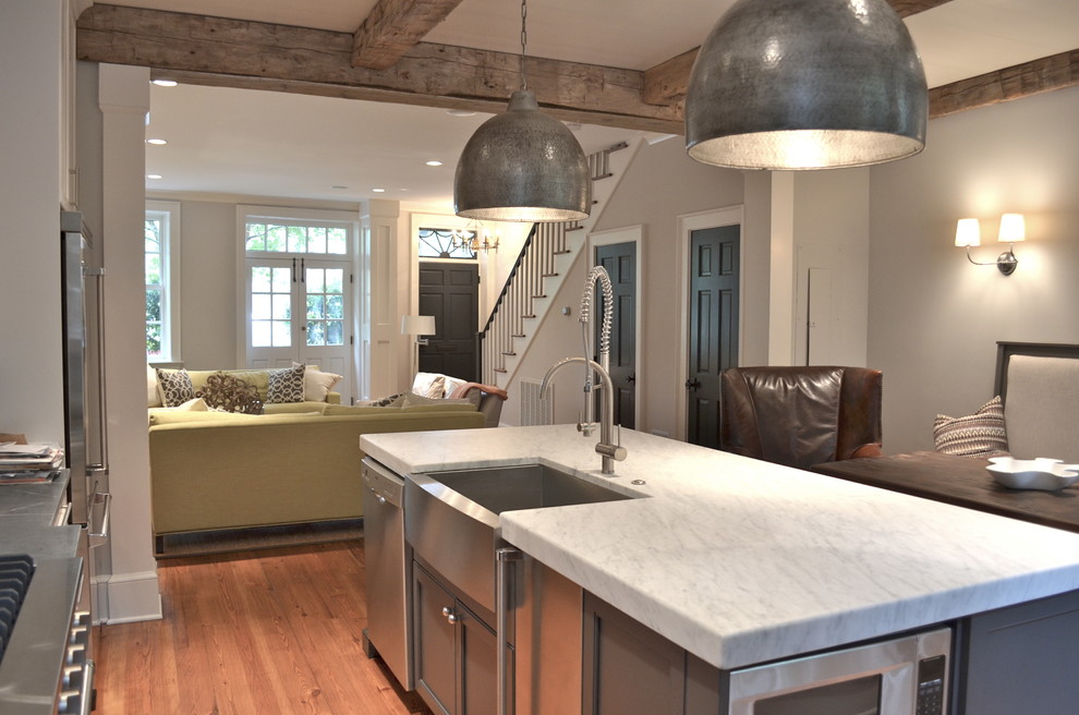 Historic Charleston Interior Renovation - Contemporary - Kitchen ...