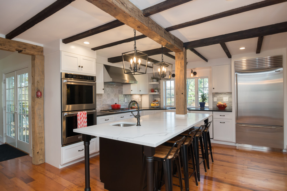 Historic Home Addition - Campagne - Cuisine - Boston - par Custom ...