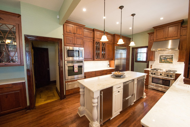 Historic Kitchen in Hill Crest - Traditional - Kitchen - Little Rock ...