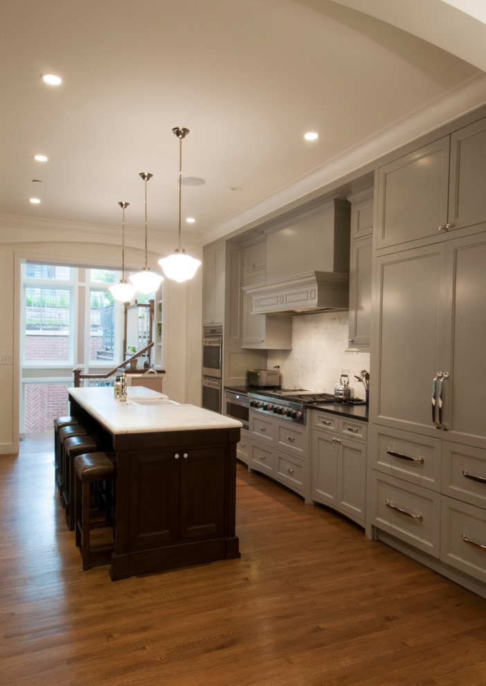 Historic Landmark Greystone - Traditional - Kitchen - Chicago - by BBA ...