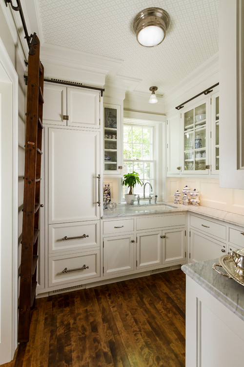 21 Pantry Ladder Ideas - Pantry Passion