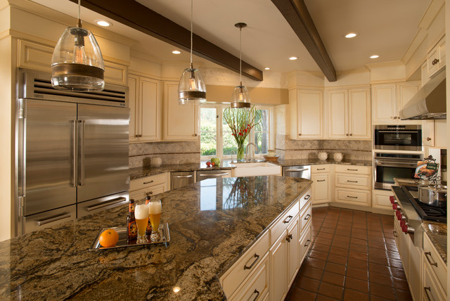 Historical Adobe Kitchen Remodel - Saratoga, CA - Traditional - Kitchen ...
