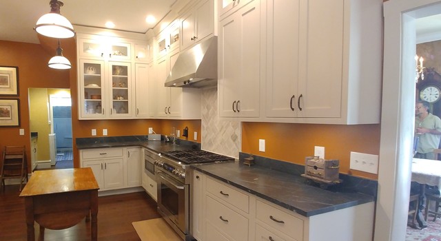 Historical Queen Anne Victorian - Victorian - Kitchen - Denver - by ...