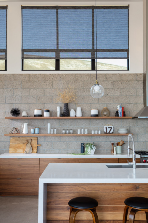 Open Shelving Kitchen Display Kitchenware without Trying Too Hard ...