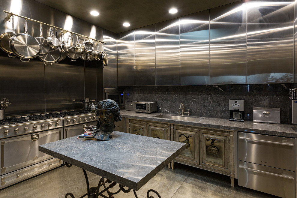 Hollywood Hills Residence - Industrial - Kitchen - Los Angeles - by ...