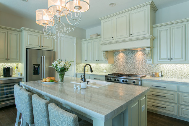 Hollywood Regency Glam - Éclectique - Cuisine - Dallas - par Homestyle ...