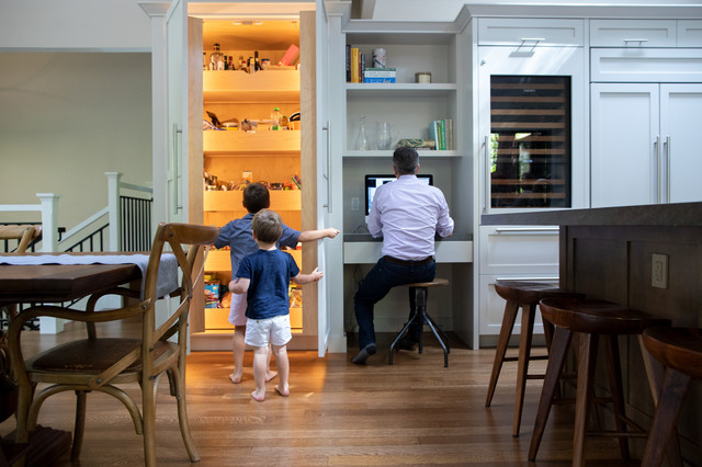 Home in the redwoods - Moderne - Cuisine - San Francisco - par Mahoney Architects & Interiors ...