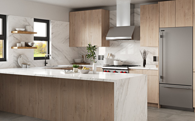Home K5 in Modern Ash Look - Modern - Kitchen - New York - by Skipp ...