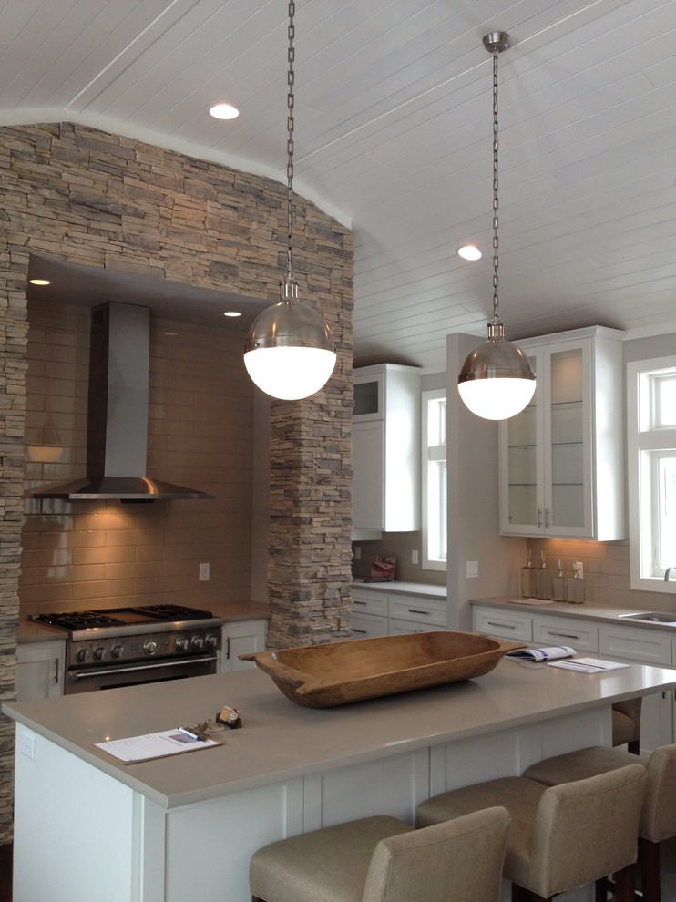 Home Project - Transitional - Kitchen - Other - by The Saltbox Lighting ...