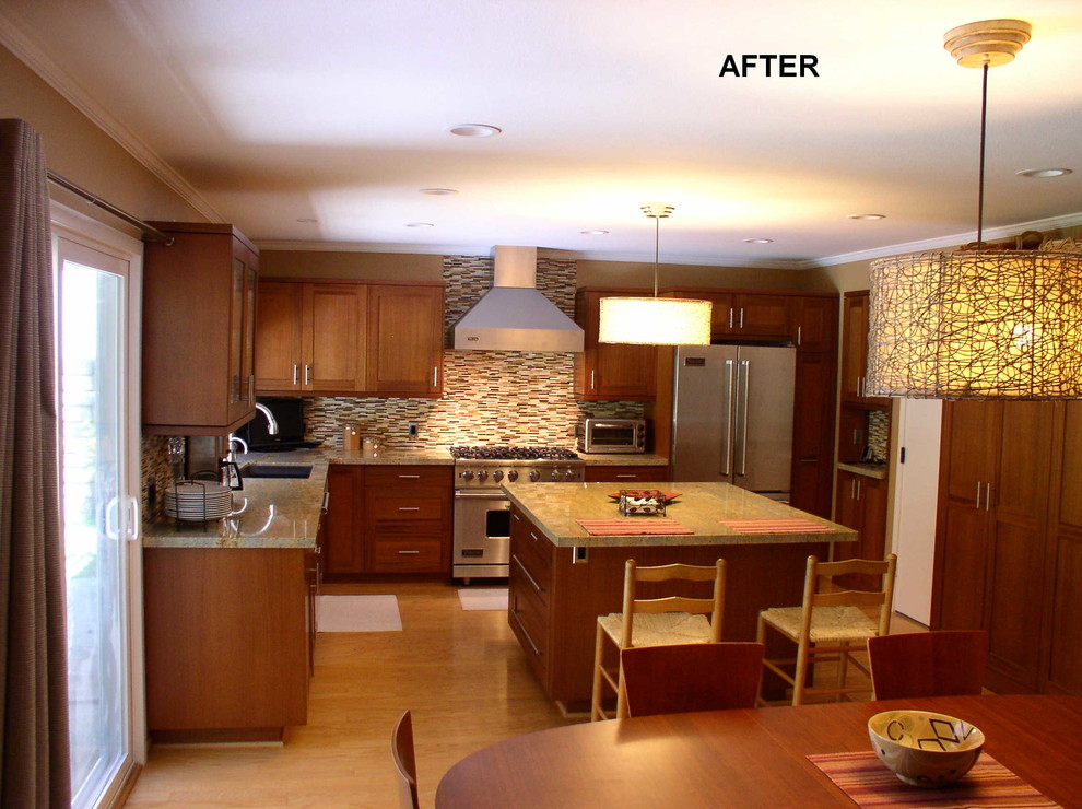 Home Tour Kitchen - Contemporary style meets suburban warmth when ...