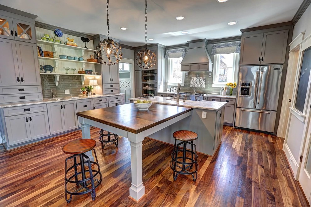 Homearama 2 - Craftsman - Kitchen - Richmond - by HimmelHume ...