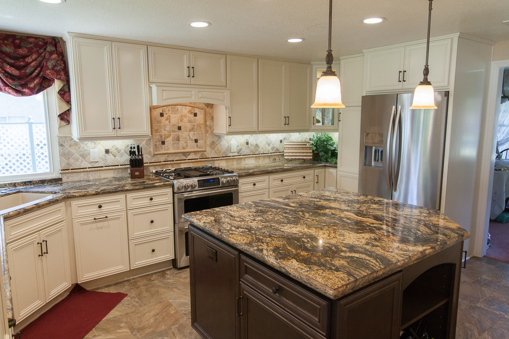 Homecrest, Madison, Maple, Ivory - Kitchen - Los Angeles - by Kitchens ...