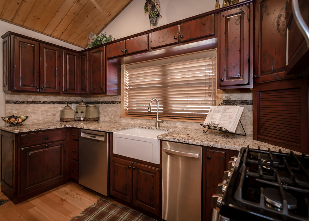 Homestead Hideway - Rustic - Kitchen - Denver - by Alpine Lumber | Houzz