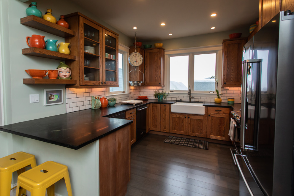 Homey Cookspace Kitchen Remodel - Transitional - Kitchen - San ...