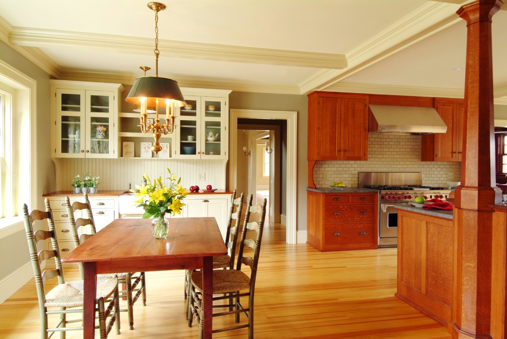 Homey Kitchen - Farmhouse - Kitchen - Boston - by SpaceCraft ...