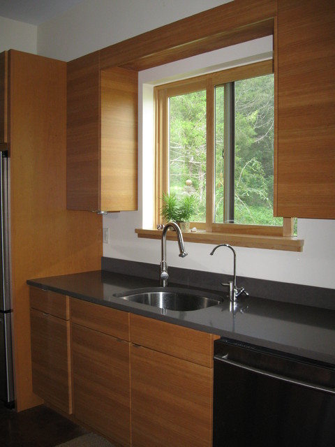Horizontal Cherry - Modern - Kitchen - New York - by Cabinet Designers ...