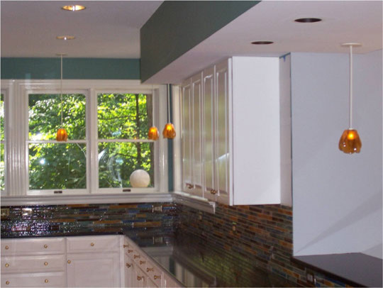 Horizontal Tile Backsplash - Modern - Kitchen - DC Metro - by Designer ...