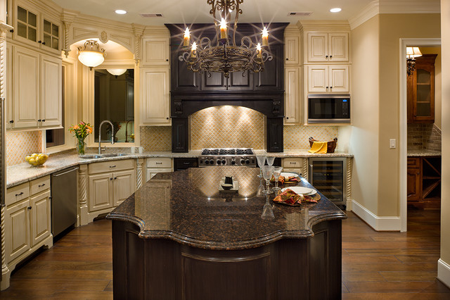 Houston Heights Southern Creole Custom Build - Traditional - Kitchen ...