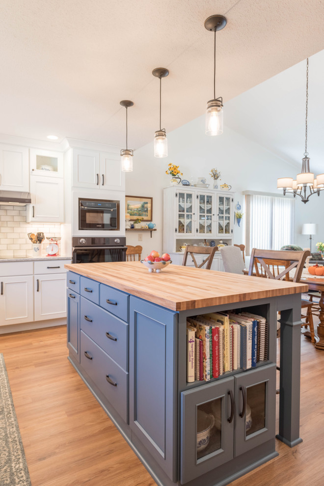 Hues of Blue Kitchen Remodel - Transitional - Kitchen - Minneapolis ...