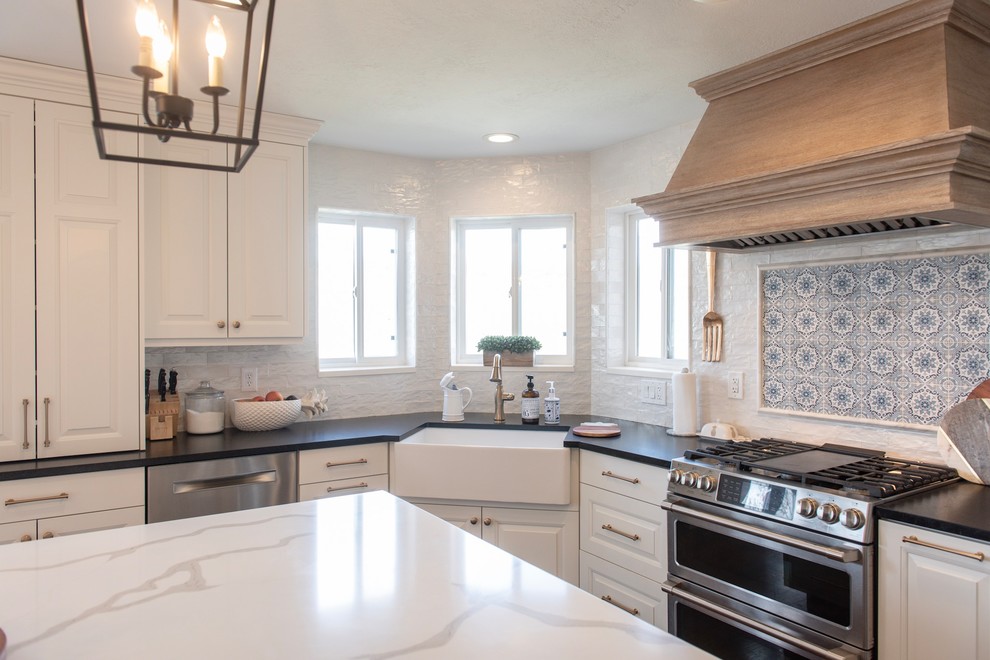 Hunter - Farmhouse - Kitchen - Salt Lake City - by Salt Design Cabinet ...