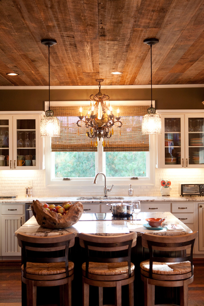 Hunting Lodge - Rustic - Kitchen - Raleigh - by C.H.I. Construction ...