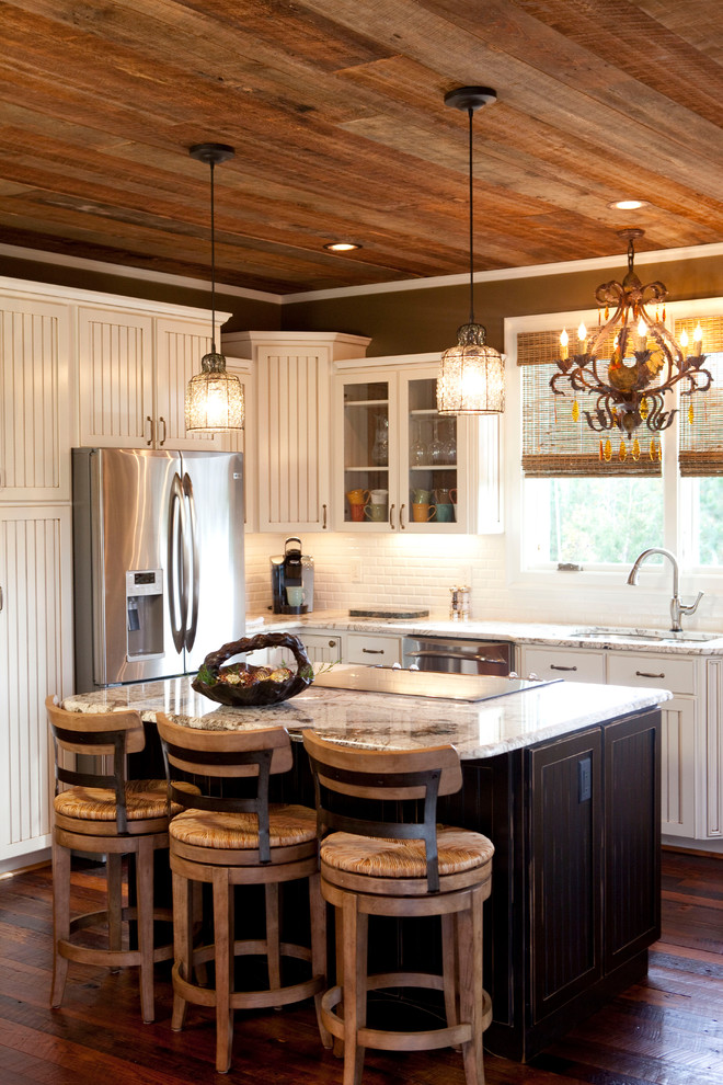 Hunting Lodge - Rustic - Kitchen - Raleigh - by C.H.I. Construction ...