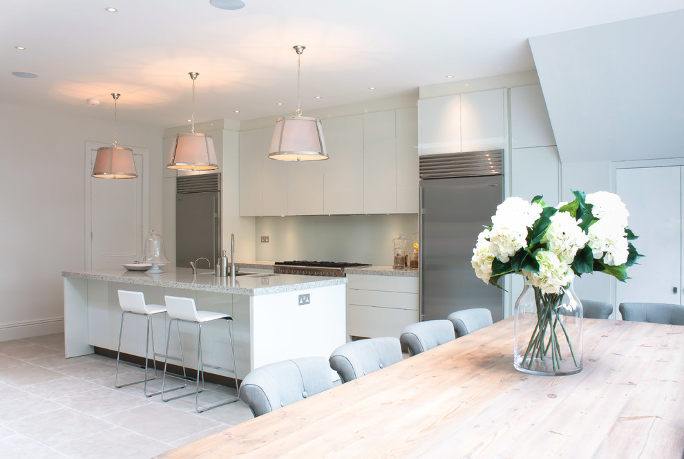 Hurlingham Gardens. A project with Indigo Design - Kitchen - London ...