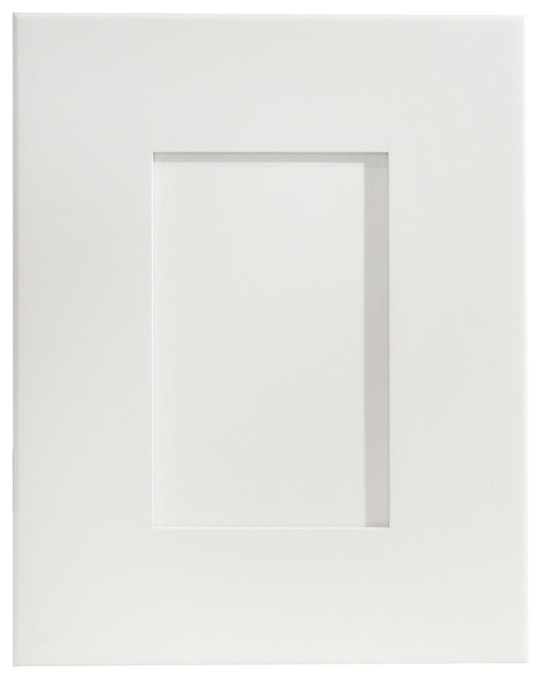 Iceberg White Shaker RTA Cabinets (Ready to Assemble) by Cabinet Mania ...