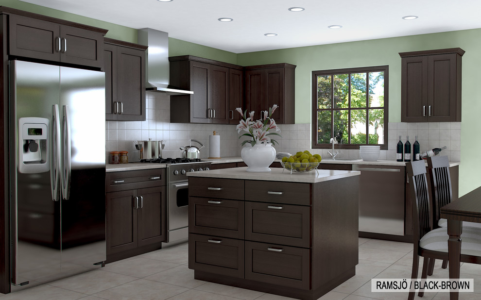 Ikea Kitchen Design Online Previous Projects - Transitional - Kitchen ...