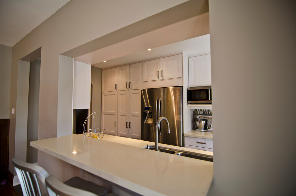 IKEA Ramsjo white kitchen - Contemporary - Kitchen - Toronto - by TS ...
