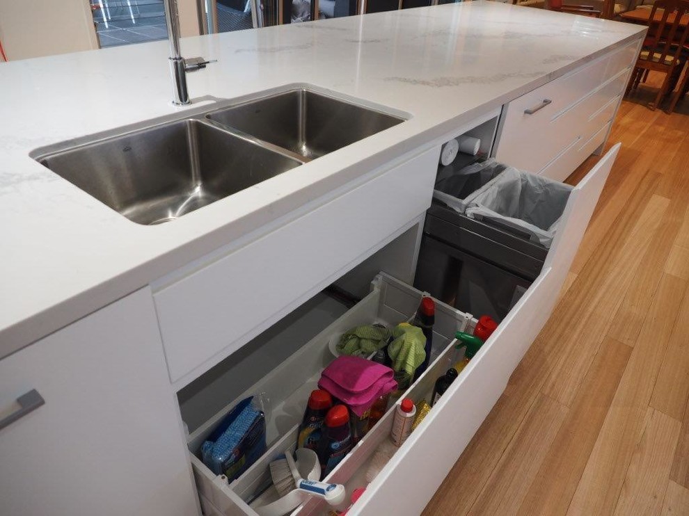 Impractical kitchen removed.. Now a functional stunning kitchen ...