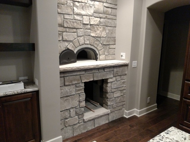 Indoor Custom Installation with CBO-750 DIY Kit by Chicago Brick Oven ...