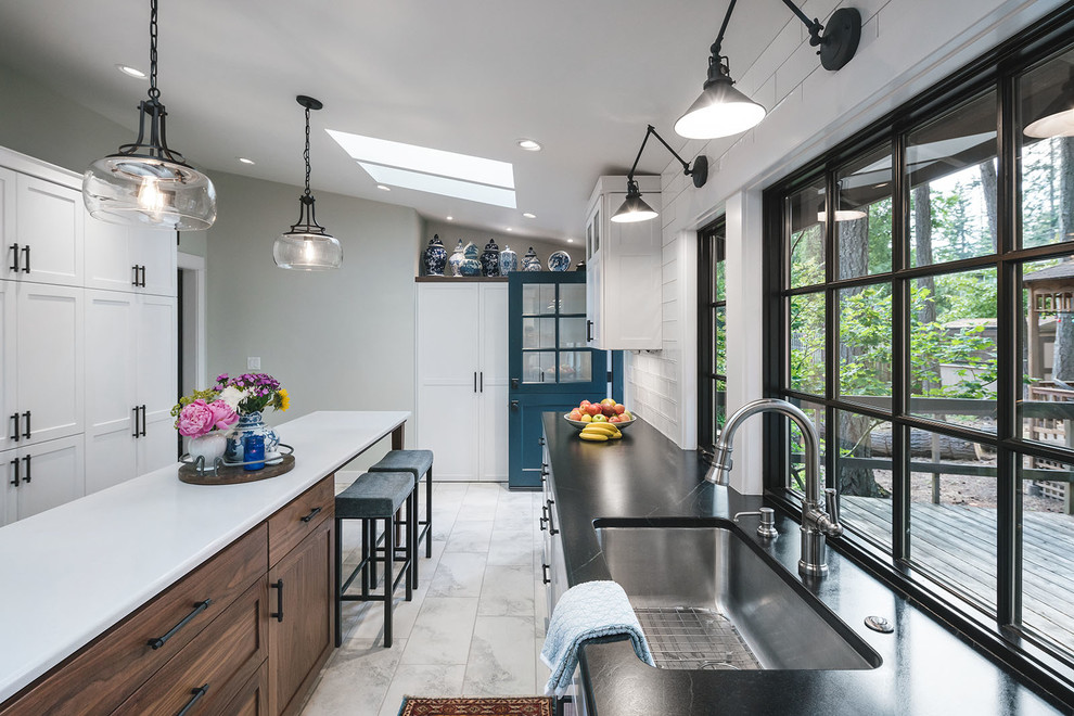 Industrial Farmhouse Kitchen - Farmhouse - Kitchen - Other - by ...