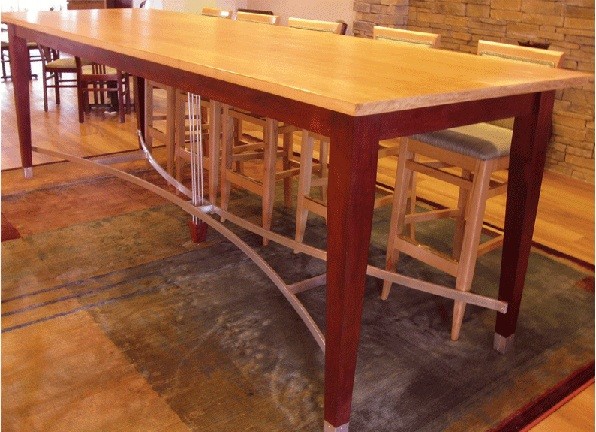 Industrial Farmhouse Table - Industrial - Kitchen - Houston - by ...
