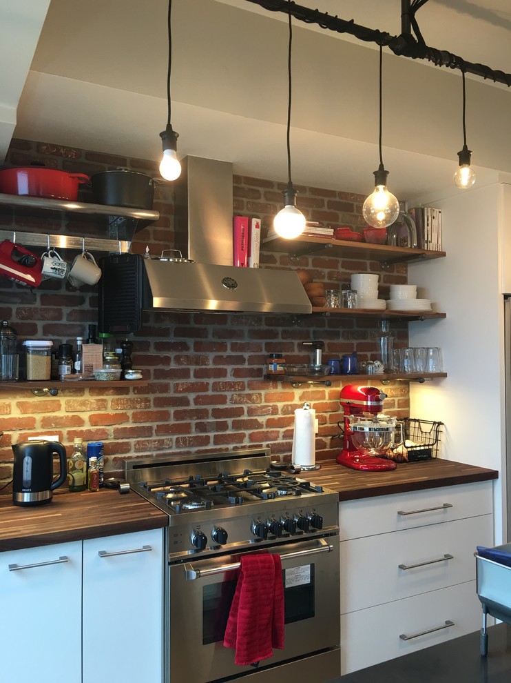 Industrial Kitchen - Industrial - Kitchen - Dallas - by Homecorp ...