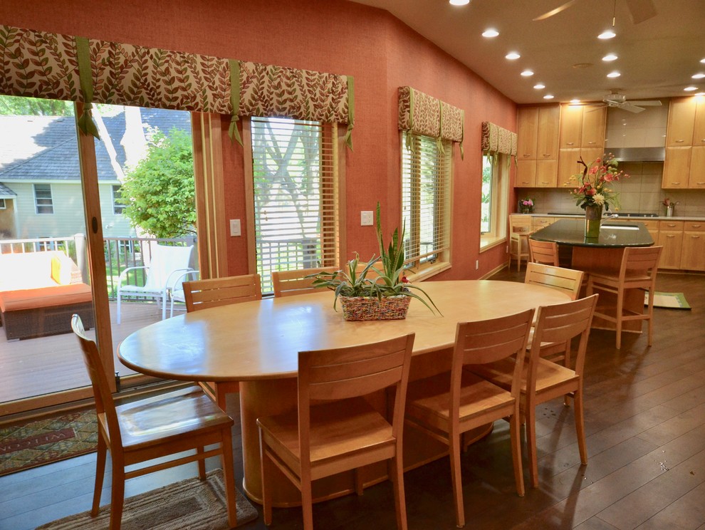 Infusing energy into a partial kitchen remodel - Contemporary - Kitchen ...