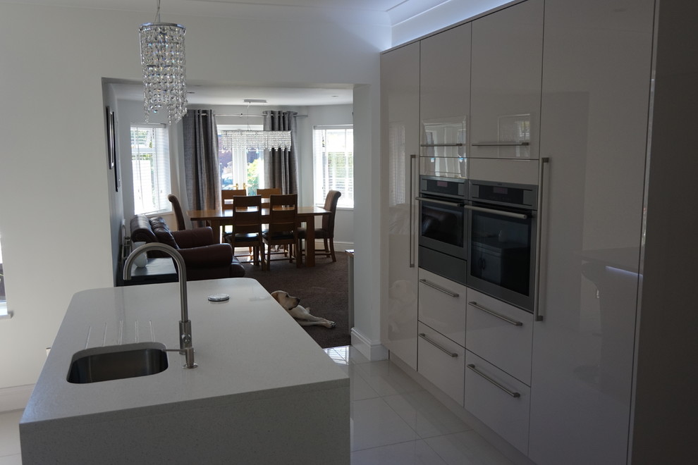 Innova Altino Cashmere Kitchen - Real Customer Kitchens - Kitchen ...