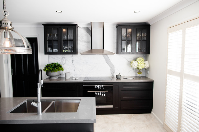 Innovative Entertainer's Kitchen - Modern - Kitchen - Central Coast ...