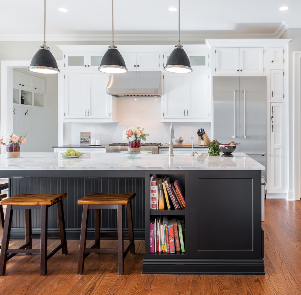 Inset Cabinets - Transitional - Kitchen - New York - by Chelsea Kitchen ...