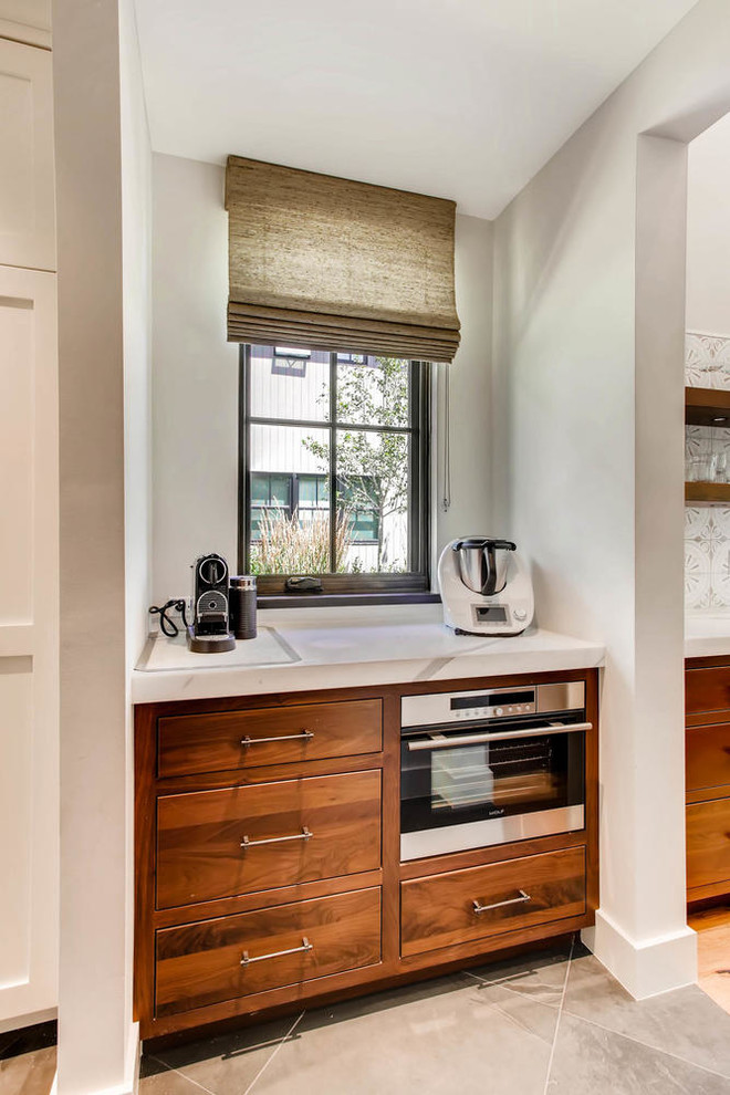 Inset - Clear Select Walnut - Kitchen - Denver - by The Artisan Shop ...