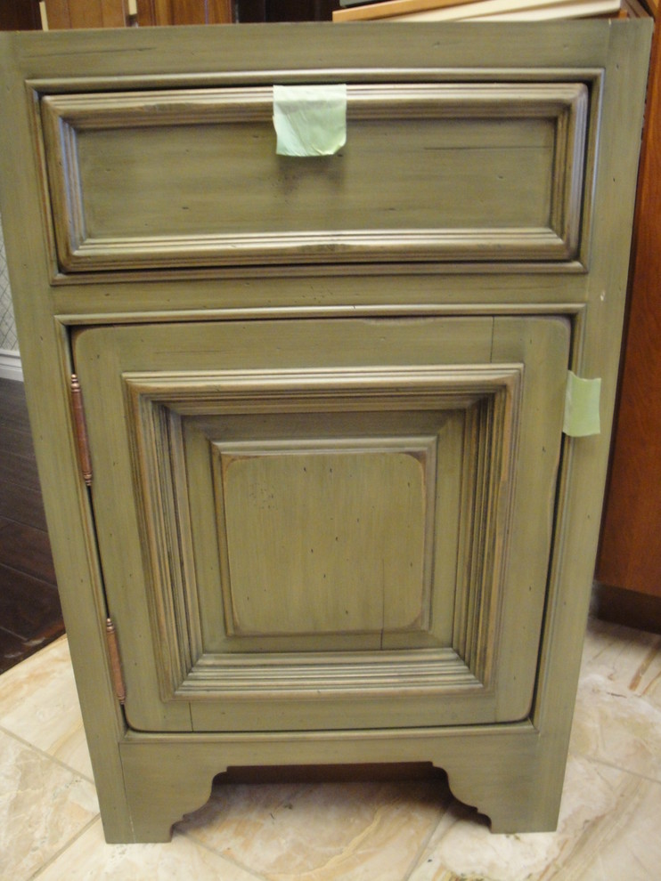 inset door style example - Farmhouse - Kitchen - Orange County - by The ...