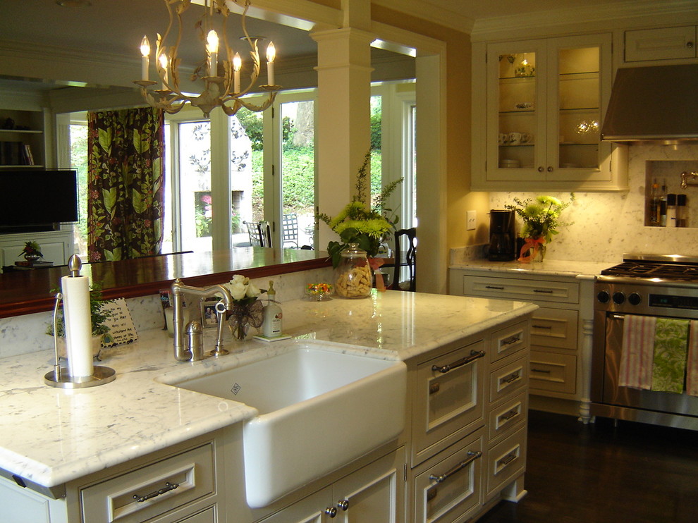 inside the beltline, raleigh kitchen remodel - classic - Traditional ...