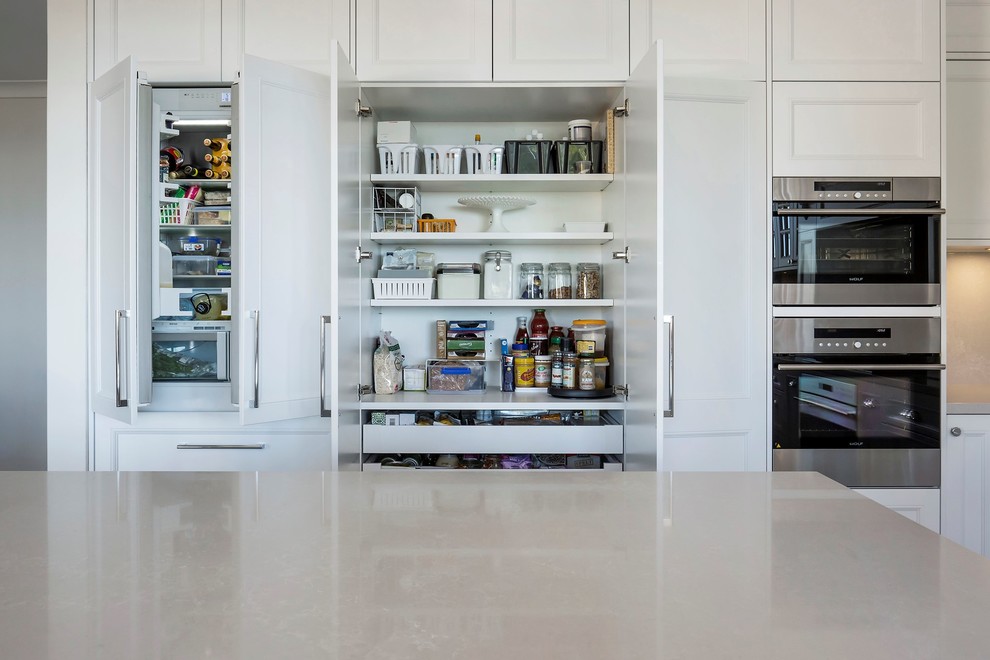 Integrated French Door Fridge - Traditional - Kitchen - Sydney - by ...