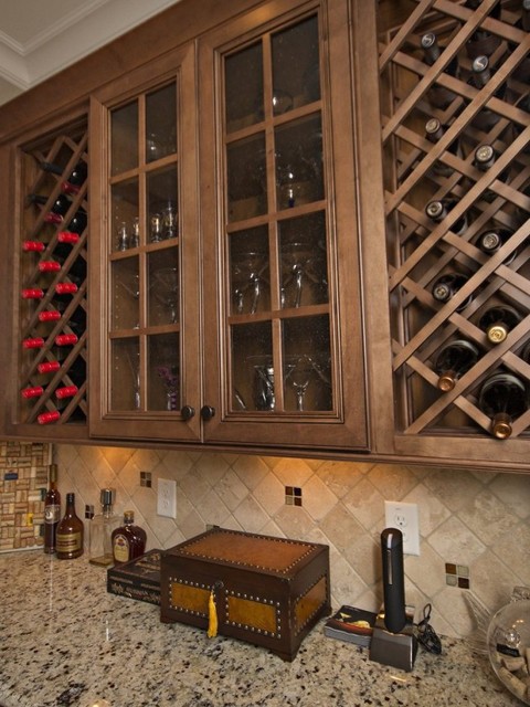Interior Kitchen and Butlers Pantry - Rustic - Wine Cellar - Raleigh ...