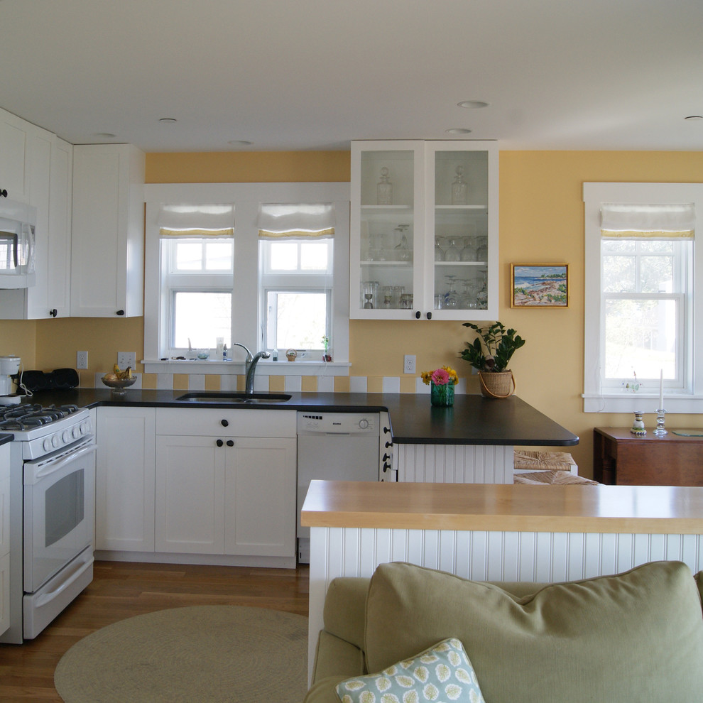 Interior photos of the cottage - Traditional - Kitchen - Portland Maine ...