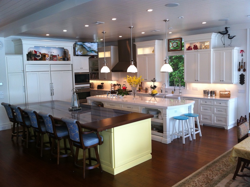 Intracoastal Key West Style Custom House - Tropical - Kitchen - Miami ...