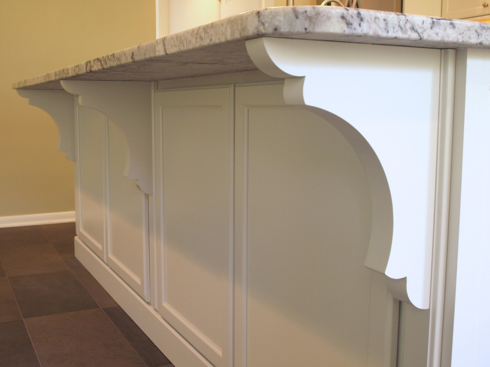 Island Corbels - Design Touch - Transitional - Kitchen - New York - by ...
