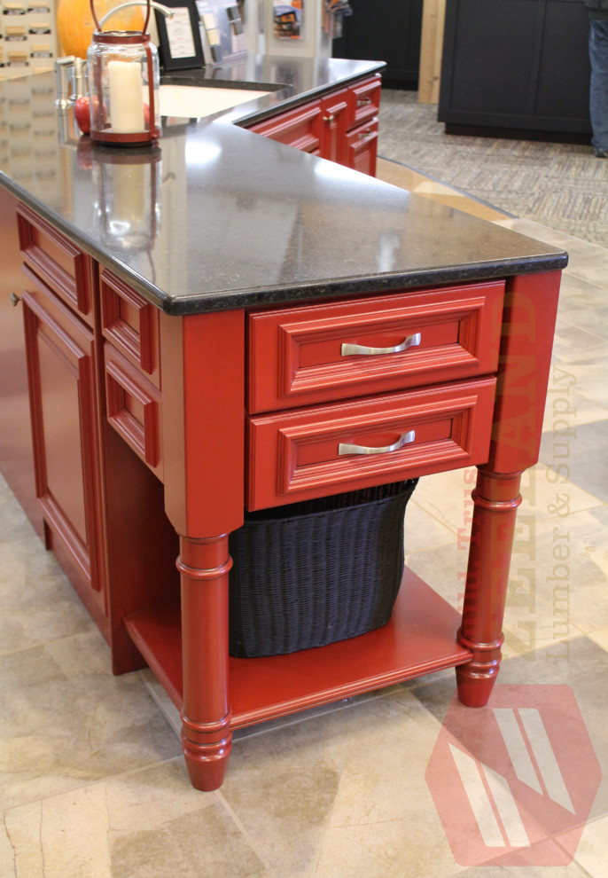 Island End Cap with Drawers - Traditional - Kitchen - Grand Rapids - by ...