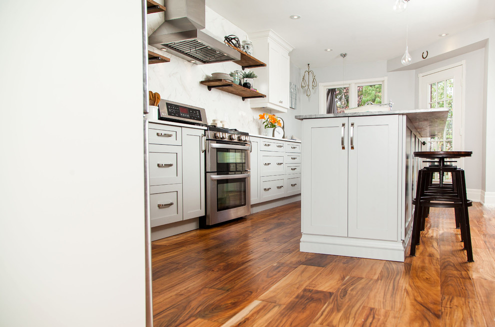 Island End Cupboard - Transitional - Kitchen - Toronto - by Raywal Cabinets | Houzz