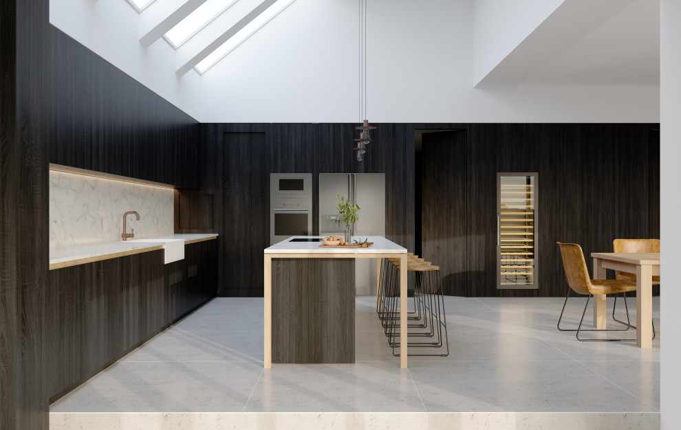 Islington Kitchen - Modern - Kitchen - London - by H. Miller Bros ...
